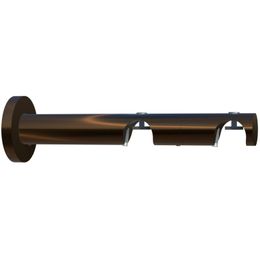 Kombitr&auml;ger Indeko, braun (bronzefarben), &Oslash;:2cm, Gardinenstangenhalterungen, &Oslash; 20 mm f&uuml;r Vorhangstangen und Innenlaufsysteme