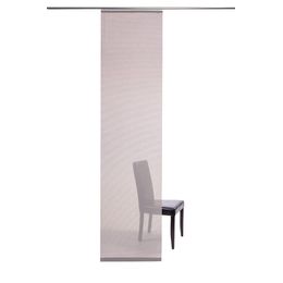 Schiebegardine HOMING "Manhattan" Gr. 1, rosa (altrosa), B:60cm H:245cm, Obermaterial: 100% Polyester, Gardinen, Fl&auml;chenvorhang