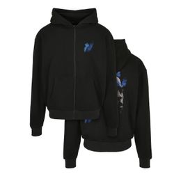 Hoodie "Upscale by Mister Tee Unisex", Damen, Gr. L, schwarz, 100% Baumwolle, UPSCALE BY MISTER TEE, bedruckt, Sweatshirts Hoodie