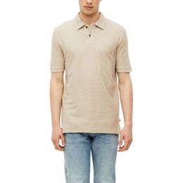Poloshirt s.Oliver, Herren, Gr. L, beige, Piqu&eacute;, Obermaterial: 60% Baumwolle, 40% Polyester, unifarben, normal h&uuml;ftbedeckend, Rundhals, B&uuml;ndchen, Shirts, Sommer-Poloshirt / unifarben