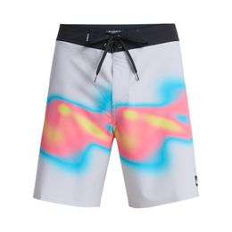 Boardshorts Quiksilver "Surfsilk Straight 18", Herren, Gr. 28(XS), micro chip thermo stripe, Obermaterial: 88% Polyester, 12% Elasthan., Hosen