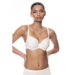 B&uuml;gel-BH Mey "Joan", Damen, Gr. 70, Cup C, beige (champagner), Single Jersey, Obermaterial: 77% Polyamid, 23% Elasthan, BHs B&uuml;gel-BH, Full-Cup, Ziertr&auml;ger verstellbar