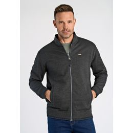 JACK'S INN 54 Cardigan JACK&rsquo;S "Cardigan Comfort Fit", Herren, Gr. 4XL, grau (dk grau mel), Obermaterial: 60% Baumwolle, 40% Polyester, Strickjacken