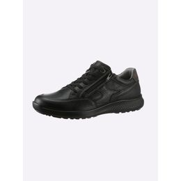 Schn&uuml;rschuh Jomos, Herren, Gr. 40, schwarz, Glattleder, Schuhe Schn&uuml;rschuh