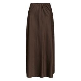 Midirock Saint Tropez "Rock LodisaSZ", Damen, Gr. L, braun (chocolate braun), Obermaterial: 97% Polyester PES. 3% Elasthan EL., R&ouml;cke