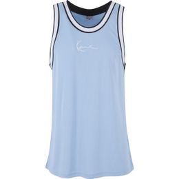 Trainingsshorts Karl Kani "Karl Kani Herren", Herren, Gr. M, US-Gr&ouml;&szlig;en, light blau, 100% Polyester, relaxed fit, Hosen