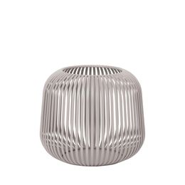 Blomus Laterne Lito, Taupe, Metall, oval, 17 cm, Dekoration, Windlichter & Laternen, Laternen
