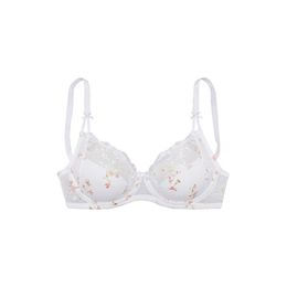 NUANCE by LASCANA Bra female size 95 Beige / Light pink / White
