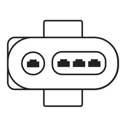 Bosch Lambdasonde 0258003548 f&uuml;r VW Ford