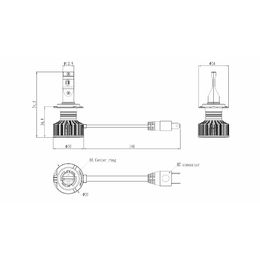 Bosch Gl&uuml;hlampe, Fernscheinwerfer 1987301807 H7
