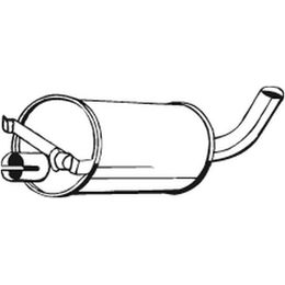 BOSAL Mittelschalld&auml;mpfer 235909 f&uuml;r Volvo