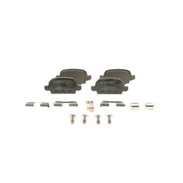 Bosch Bremsbelagsatz, Scheibenbremse 0986424528 f&uuml;r Vaughall HOLDEN Opel