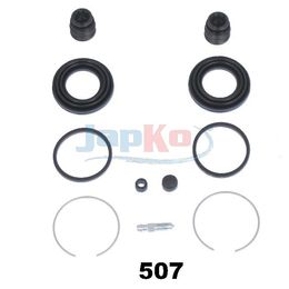 JAPKO Reparatursatz, Bremssattel 120507 Vorderachse f&uuml;r Peugeot MITSUBISHI Citro&euml;n
