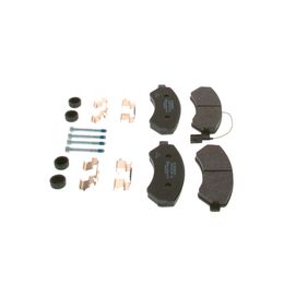 Bosch Bremsbelagsatz, Scheibenbremse 0986494589 f&uuml;r Peugeot LANCIA