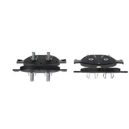Bosch Bremsbelagsatz, Scheibenbremse 0986494955 f&uuml;r JAGUAR