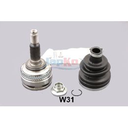 JAPKO Gelenksatz, Antriebswelle 62w31 radseitig f&uuml;r CHEVROLET DAEWOO