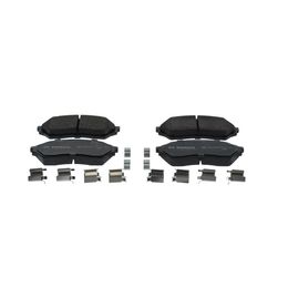 Bosch Bremsbelagsatz, Scheibenbremse 0986494616 f&uuml;r MAZDA MITSUBISHI