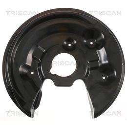 TRISCAN Spritzblech, Bremsscheibe 812529213 Hinterachse links f&uuml;r VW
