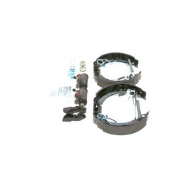 Bosch Bremsbackensatz 0204114614 f&uuml;r Peugeot
