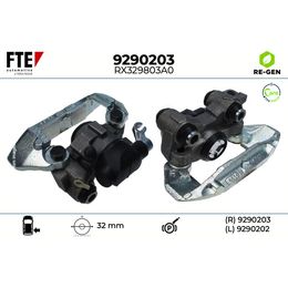 FTE Automotive FTE Bremssattel 9290203 Hinterachse rechts f&uuml;r Peugeot Citro&euml;n