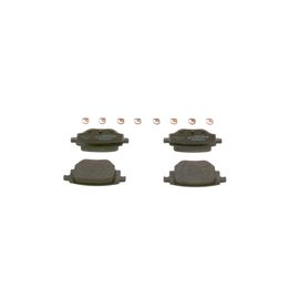 Bosch Bremsbelagsatz, Scheibenbremse 0986424988 f&uuml;r Vaughall