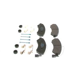 Bosch Bremsbelagsatz, Scheibenbremse 0986494580 f&uuml;r Peugeot LANCIA Fiat