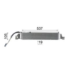 Mahle &Ouml;lk&uuml;hler, Automatikgetriebe clc288000p f&uuml;r Opel Vaughall