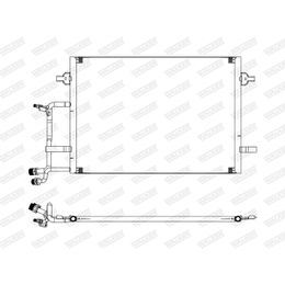 WALKER Kondensator, Klimaanlage wcd00283 f&uuml;r Audi