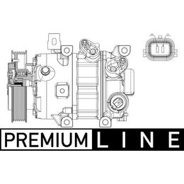 Mahle Kompressor, Klimaanlage BEHR HELLA SERVICE *** PREMIUM LINE acp635000p f&uuml;r KIA