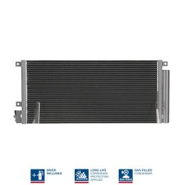 NISSENS Kondensator, Klimaanlage 940388 f&uuml;r Vaughall Opel CHEVROLET