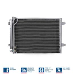 NISSENS Kondensator, Klimaanlage 94831 f&uuml;r VW