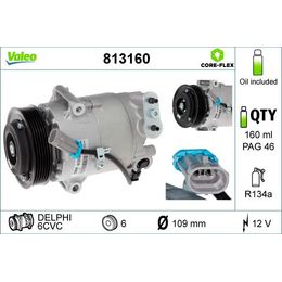 Valeo Kompressor, Klimaanlage NEW ORIGINAL PART 813160 f&uuml;r Opel Vaughall