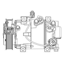 Mahle Kompressor, Klimaanlage BEHR HELLA SERVICE *** PREMIUM LINE acp628000p f&uuml;r KIA