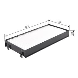 Bosch Filter, Innenraumluft 1987432219 f&uuml;r BMW