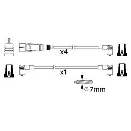 Bosch Z&uuml;ndleitungssatz 0986356357