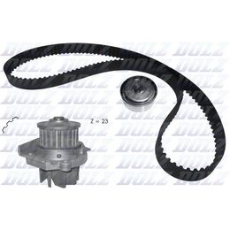 DOLZ Wasserpumpe + Zahnriemensatz kd141 f&uuml;r ALFA ROMEO