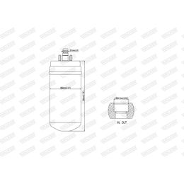 WALKER Trockner, Klimaanlage wdr00184 f&uuml;r RENAULT