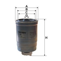 FILTRON Kraftstofffilter pp987 Anschraubfilter 143mm Gewindema&szlig;M16x1.5 f&uuml;r SAAB