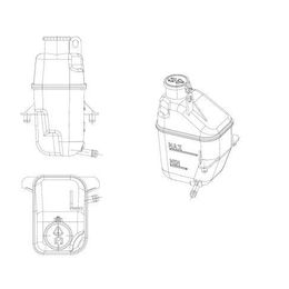 NRF Ausgleichsbeh&auml;lter, K&uuml;hlmittel 454040 f&uuml;r MINI