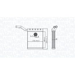 MAGNETI MARELLI W&auml;rmetauscher, Innenraumheizung 350218480000 f&uuml;r Ford