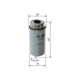 Bosch Kraftstofffilter f026402122 Anschraubfilter 198mm f&uuml;r Ford RENAULT
