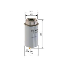 Bosch Kraftstofffilter f026402040 Anschraubfilter 198mm f&uuml;r Ford RENAULT