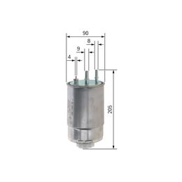 Bosch Kraftstofffilter f026402076 Leitungsfilter 205mm f&uuml;r Opel Ford GMC Fiat LANCIA Vaughall Peugeot Citro&euml;n TATA
