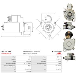 AS-PL Starter s3094 f&uuml;r VW