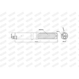 WALKER Trockner, Klimaanlage wdr00220 f&uuml;r VW