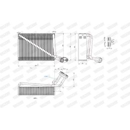 WALKER Verdampfer, Klimaanlage wev00096 f&uuml;r VW