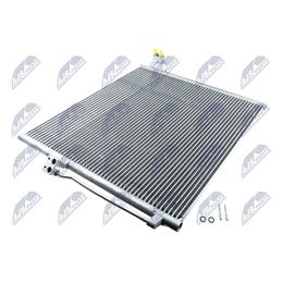 NTY Kondensator, Klimaanlage ccsme036 f&uuml;r Mercedes