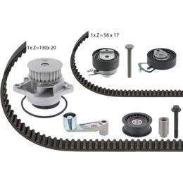 TOPRAN Wasserpumpe + Zahnriemensatz 112971 f&uuml;r CUPRA