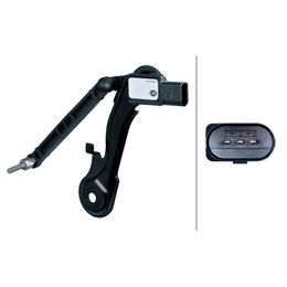 Hella Sensor, Leuchtweiteregulierung 6pm012699131 Hinterachse rechts f&uuml;r Audi