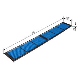Bosch Filter, Innenraumluft 0986628608 f&uuml;r BMW